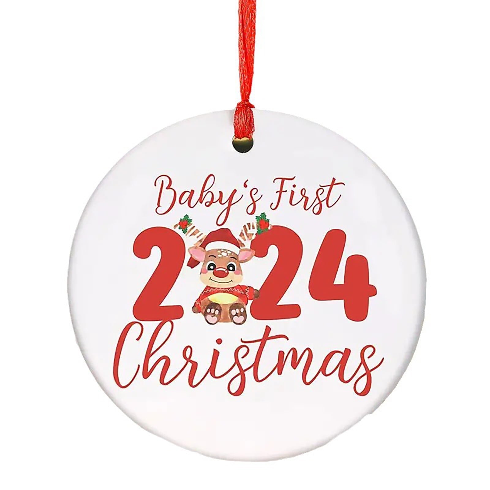 Click here for Rbaofujie Fall Decor Baby First Christmas Ornament... prices