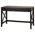 Simple Living Anderson X Desk Black Painted - Walmart.com