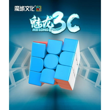 Moyu Cubing Classroom Meilong 3/3c 3x3 Magic Cubes Stickerless 3 Layer ...