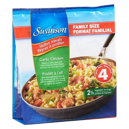 Swanson Skillet Meals Garlic Chicken, 1.19 kg - Walmart.ca