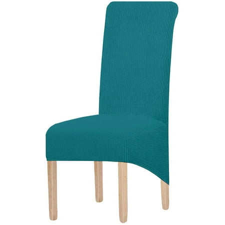 Large Dining Chair Slipcovers, Chair Covers XL, Stretch Jacquard Chair ...