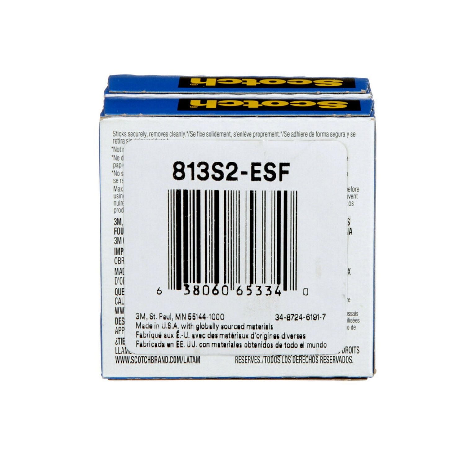 Scotch® Wall-Safe Tape 813S2-ESF-RP6, 2/Pack - Walmart.ca