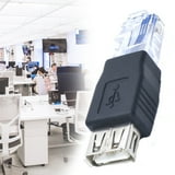 Ethernet to USB Adapter USB Female To RJ45 Male Ethernet Connectors ...