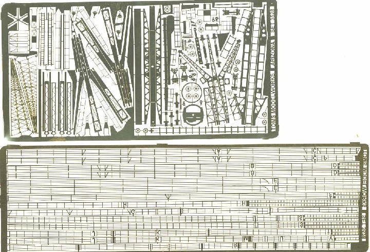 1/350 USS Arizona Battleship Cranes, Catapults, Rails | Walmart Canada