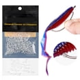 300pcs Fishing Accessories Baits Retainer Beads for Securing Soft Lures ...
