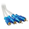 Rockville MRCA25 25 Foot Twisted Pair Marine RCA Cable 100% Copper ...