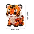 2026 Zodiac Animal DIY Beading Kit, Tiny 3D Beaded Animal DIY Kit ...