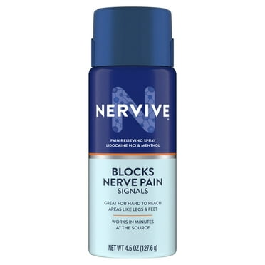 Nervive Neuropathy Pain Medicine, OTC Medication for Nerve Aches ...