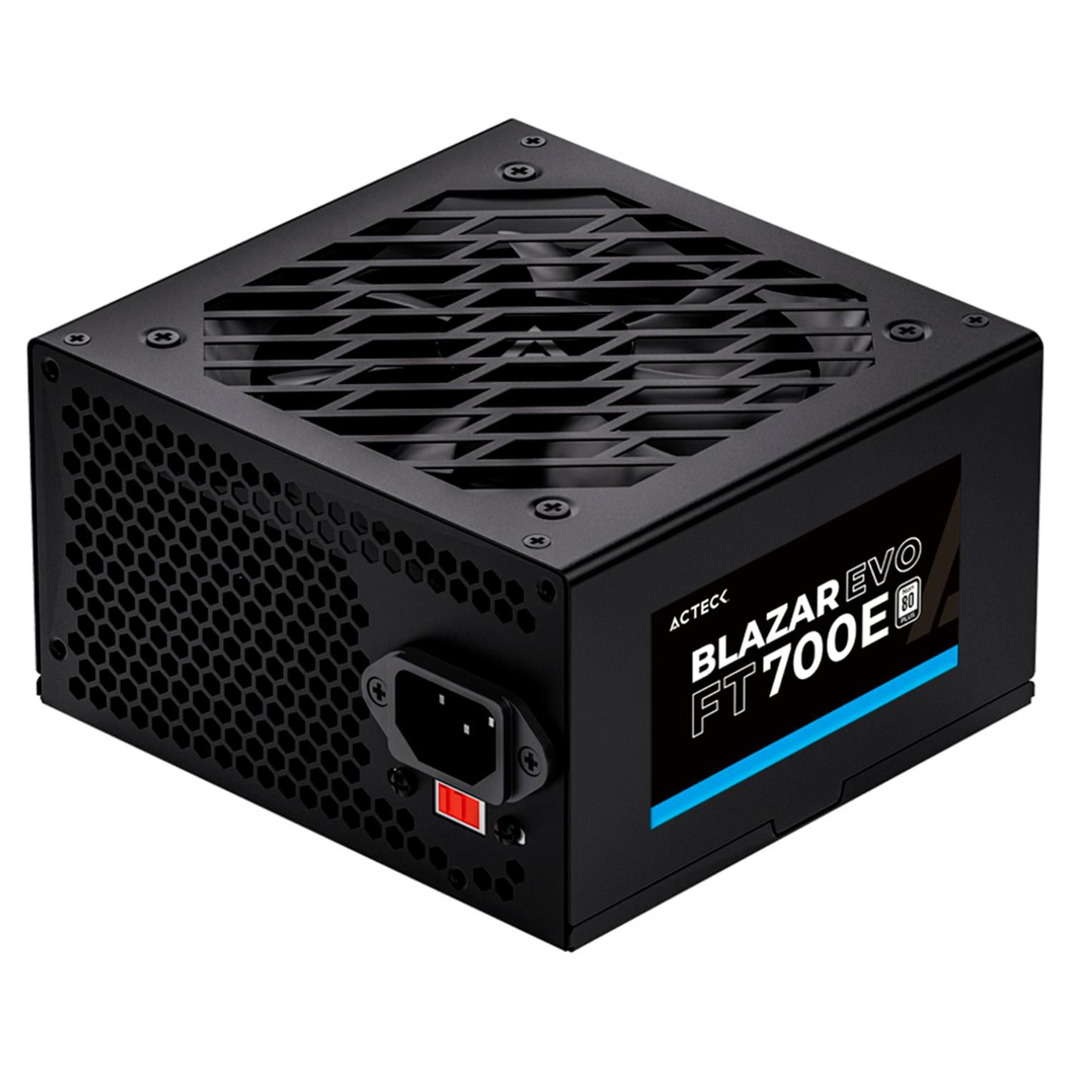 Fuente de Poder PC 700W Gamer ACTECK BLAZAR EVO FT700E Negro ES-05004E Acteck ES-05004E ...