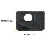 Uxcell Plastic Adhesive Arrow Rest, Archery Support for Right Hand ...