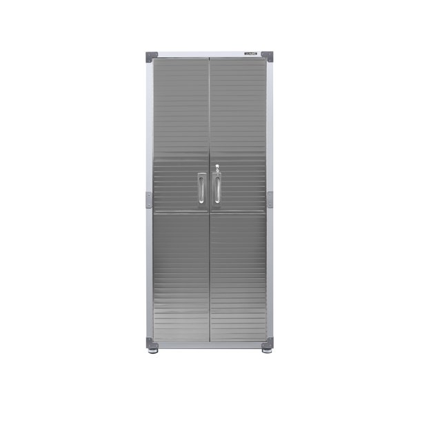 Seville Classics UltraHD Stainless Steel 2-Door Lockable Storage ...
