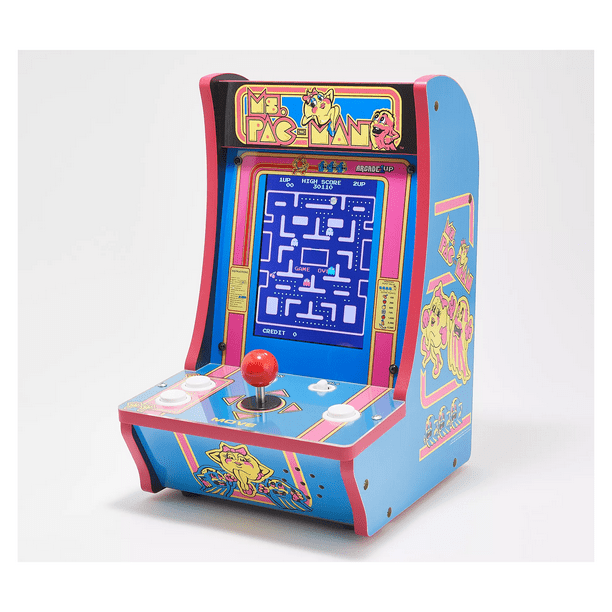 Arcade1Up 2 Game Countercade Tabletop Arcade Machine - Ms. Pac-Man ...
