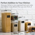 Kitchen Food Storage Containers Set, Kitchen Pantry Organization and ...
