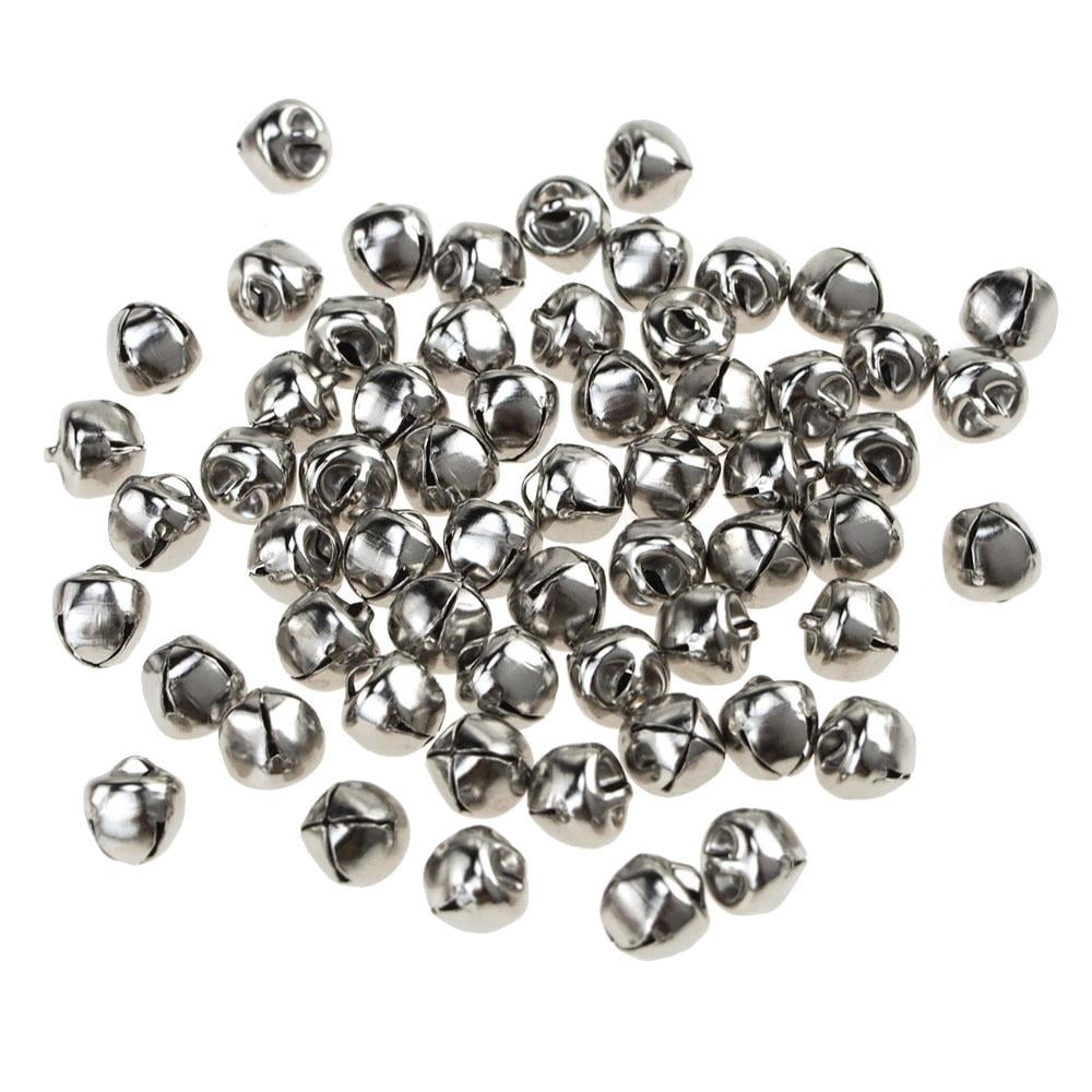 Mini Metal Jingle Bells, Silver, 3/8-Inch, 60-Piece - Walmart.com ...
