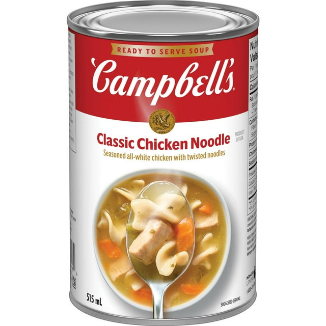 Campbell's® Ready to Serve Classic Chicken Noodle Soup, Shelf Stable ...