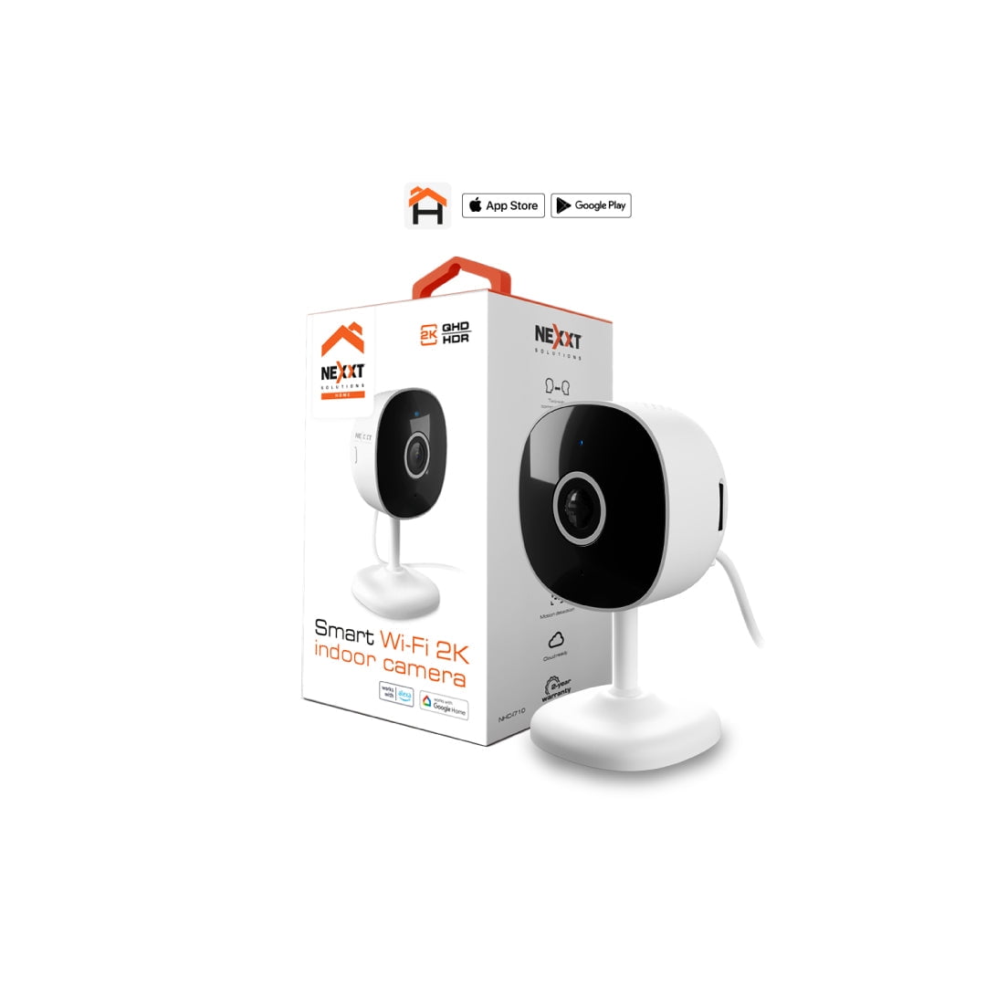 Nexxt - Smart Homeindoor Camera - White (NHC - I710) - Walmart.com