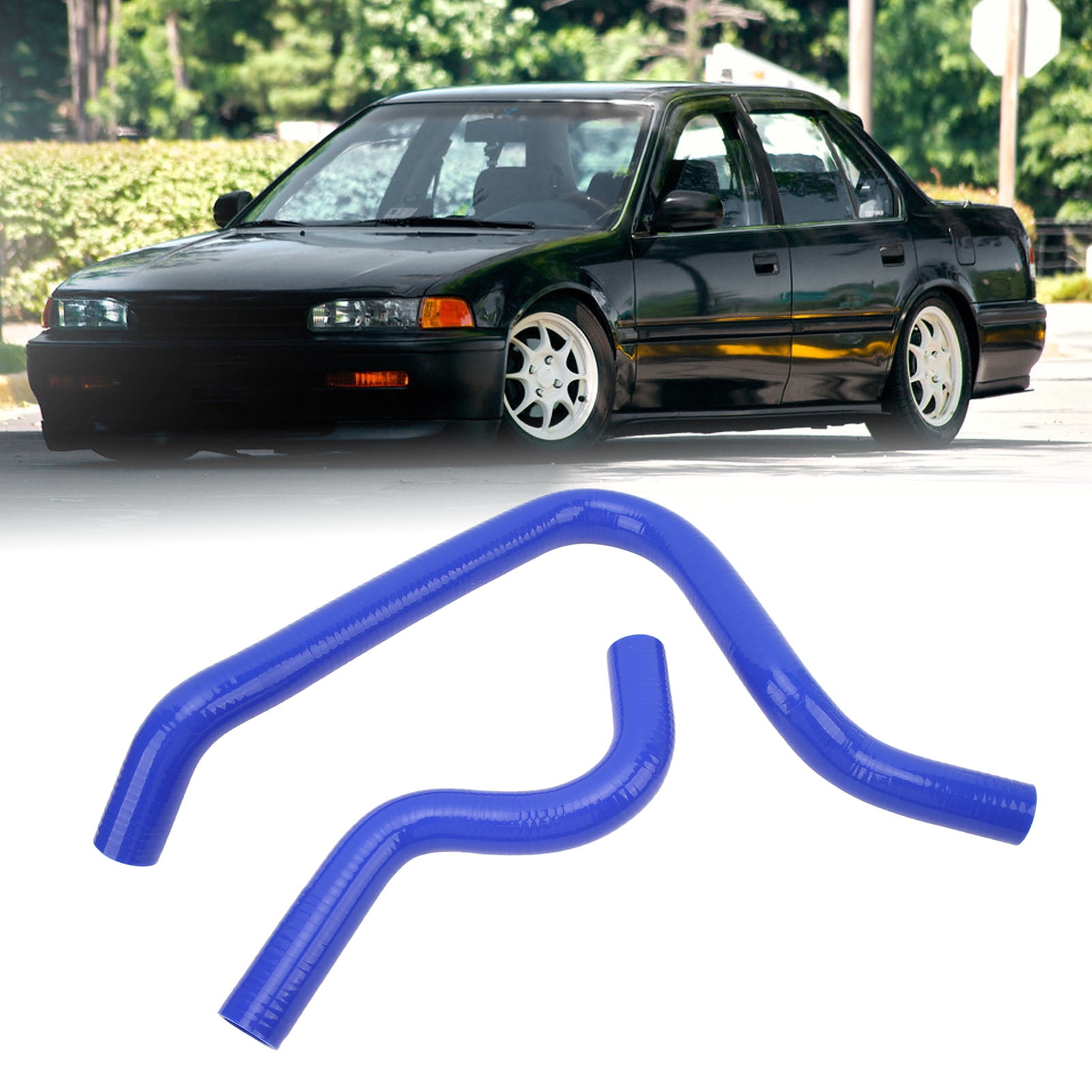 Click here for Zaqw 2pcs Silicone Radiator Coolant Hose Tube Kit... prices