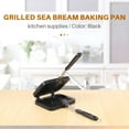 Qtmnekly Taiyaki Shaped Hot Dessert Waffle Cake Maker Pan Japanese ...