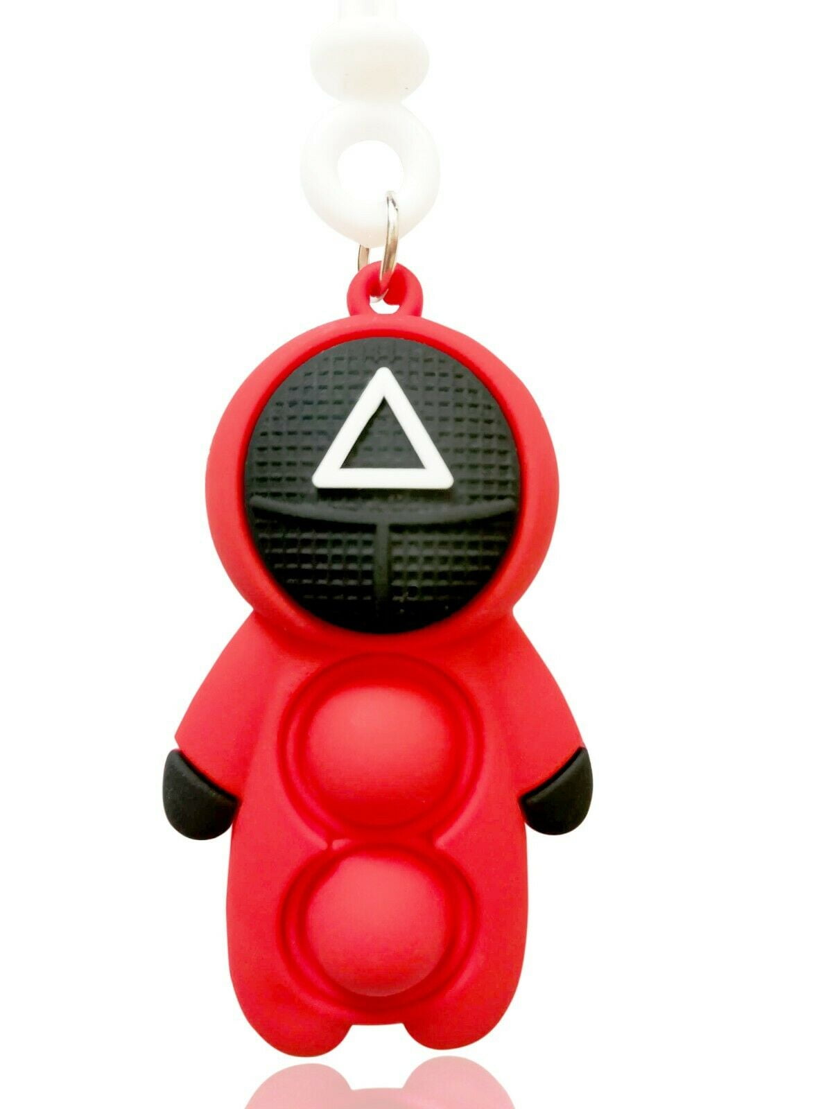 Squid push pop Push Pop Bubble It Sensory Fidget Toys Key&bag chain ...