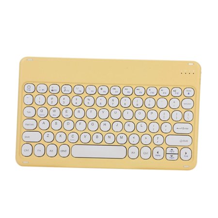 Bluetooth Keyboard Multi-Device-SLIM Keyboard Windows Yellow | Walmart ...