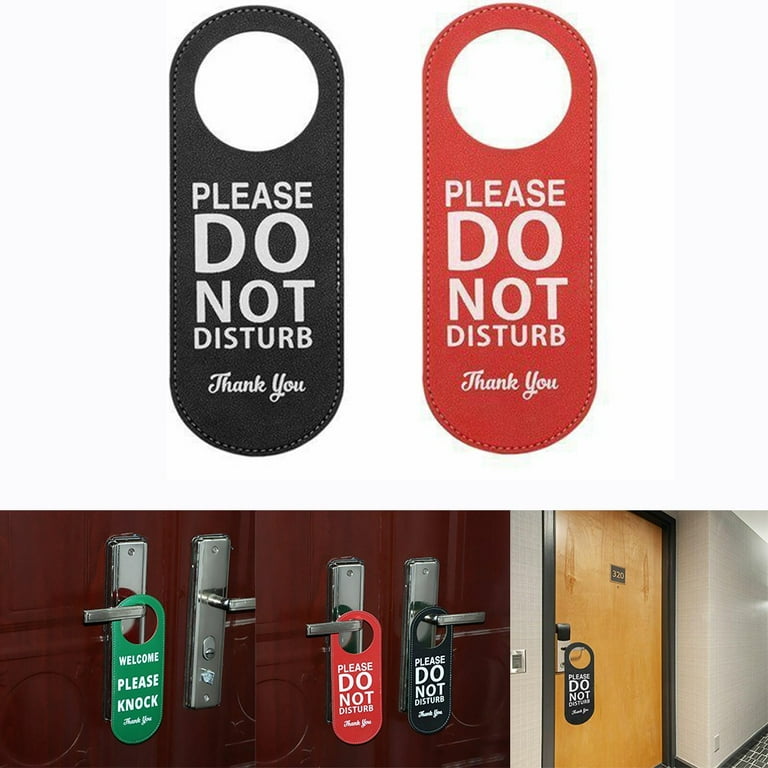 Please Do Not Disturb By Knocking