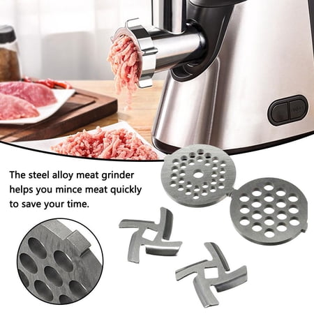 4-piece Set Meat Grinder Household Steel Alloy Meat Chopper Grinding ...