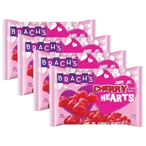 Brach's Jube Jel Cherry Hearts Candy - 12 oz Bag - Walmart.com