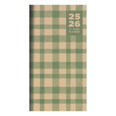 TF PUBLISHING 2025-2026 Retro Stripe 2-Year Small Pocket Planner ...