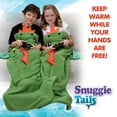 Snuggie Tails Comfy Kids Animal Snuggle Plush, Soft, Cuddly Green ...