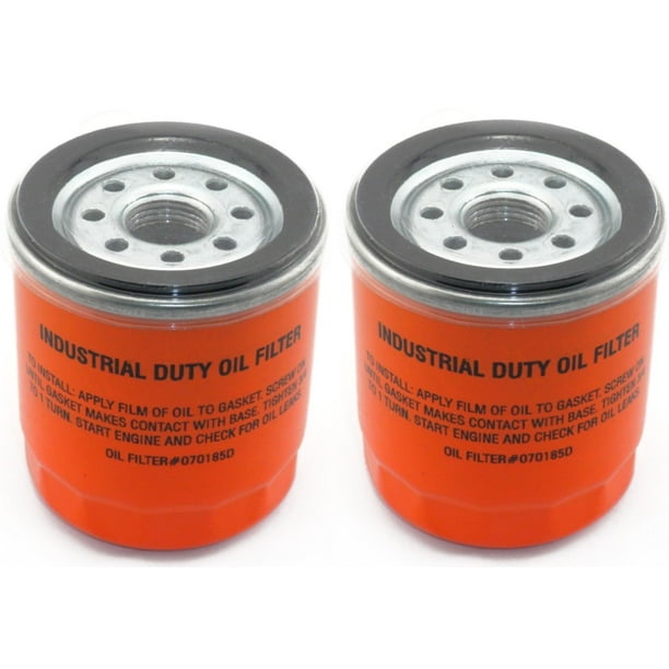 (2) Original 070185DS Generac Generator Oil Filters Fits GN190, GN220 ...