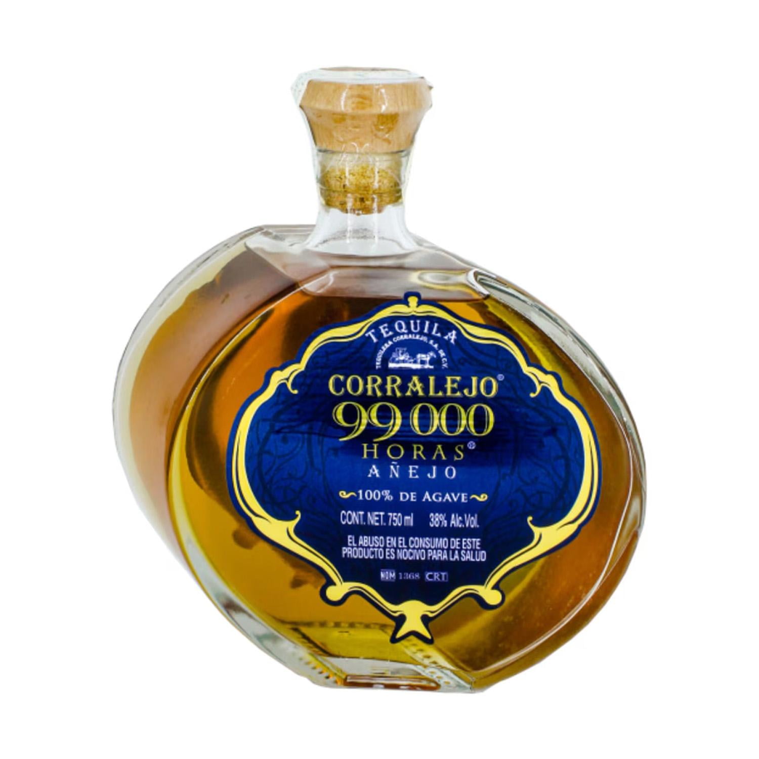 Pack de 4 Tequila Corralejo Cava 99,000 Horas Añejo 750 ml | Walmart en ...