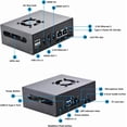 5 with cooling fan case, metal case with fan heat sink compatible with ...