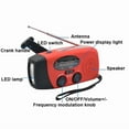 FRAME- Emergency Hand Crank Radio With Led Flashlight Portable Radio ...