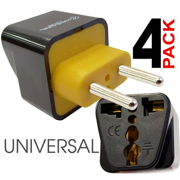 Plug in Solutions Type G Travel Plug Adapter - Walmart.com