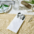 600 Pack Paper Napkins 3-Ply Disposable Guest Towels White - Walmart.com