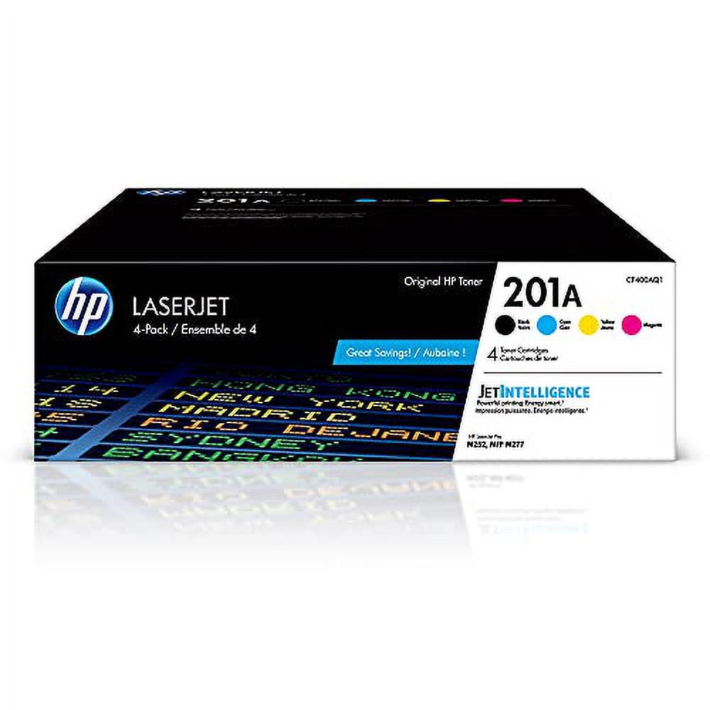 HP 201A CMYK QUAD LASERJET TON HP CF400AQ1HP | Walmart en línea