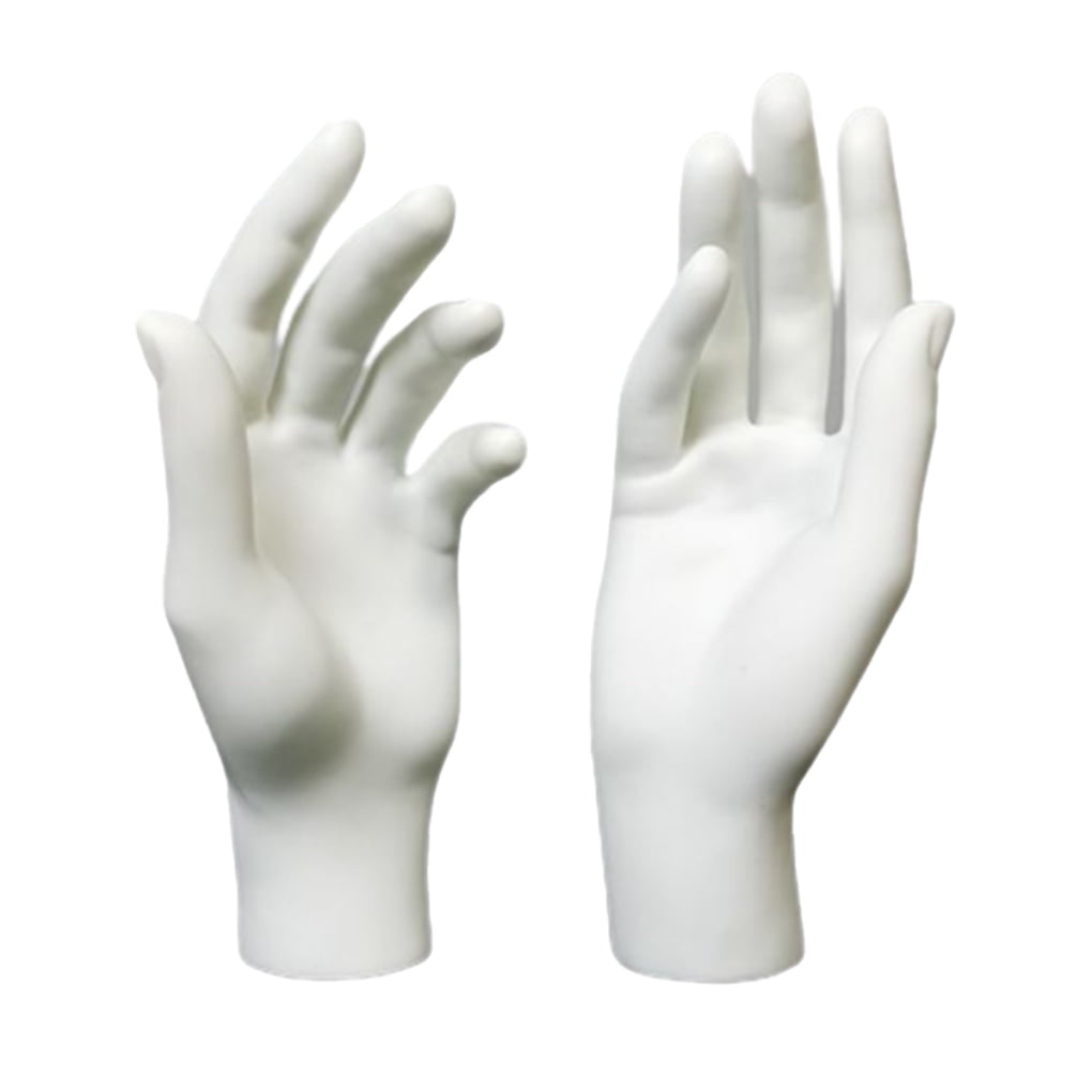 Linyer 2Pcs Jewelries Hands Model Multifunctional Mannequin Hand ...