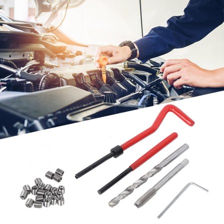 M6 Thread Repair Kit, Thread Repair Kit, Easy Storage 25pcs Hand Tool ...