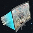 3D Mobile Phone Screen Magnifier 12" HD Video Amplifier for Smartphone ...