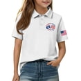 4th of July Kids Black Polo Shirt, We the People Cotton 3-Button Short ...