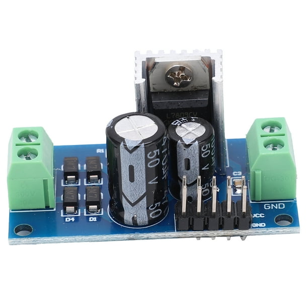 Módulo regulador de voltaje Placa estabilizadora Fuente de alimentación Convertidor Buck 9V 1.2A ...