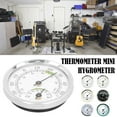 Uoyott Mini Analog Thermometer Hygrometer Humidity Meter Room Indoor