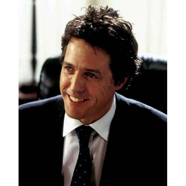 Hugh Grant as Prime Minister David at his desk Love Actually 8x10 inch ...