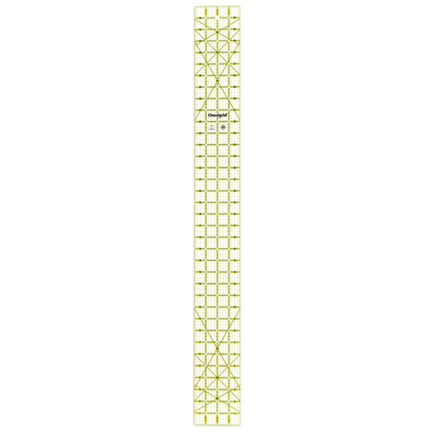 Omnigrid 4" x 36" Rectangle Quilting and Sewing Ruler - Walmart.com