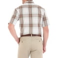 Wrangler Mens Advanced Comfort Short Sleeve Casual Button Down Shirt