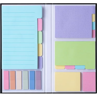 Mr. Pen- Lined Sticky Notes 3x3, 6 Pads, 45 Sheet/Pads, Pastel Colors ...
