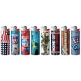 BIC Special Edition Americana Lighters, 8 Pack, Patriotic Designs ...