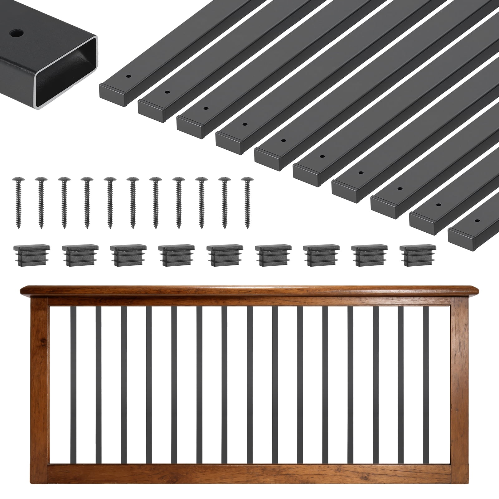 Click here for Kffkff 61 Pack Deck Balusters  36 In Galvanized St... prices
