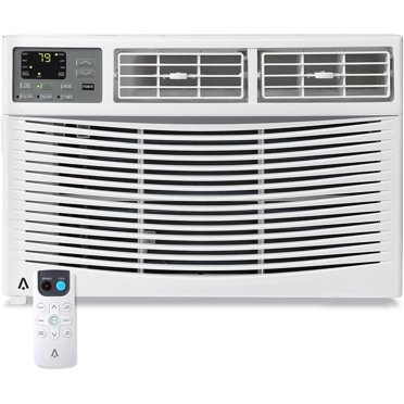 Perfect Aire Window Air Conditioner, 10,000 BTU, Low Profile, Cools 450 ...