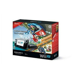 Free Shipping Nintendo Wii U Mario Kart 8 Deluxe Set game console Full HD Full HD HD 480p 480i black Mario Kart 8 Walmart